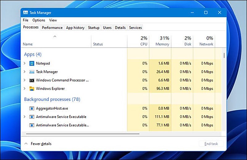 Bản cập nhật Windows 11 mới đem shortcut Task Manager quay trở lại trên Taskbar – SUNTECH